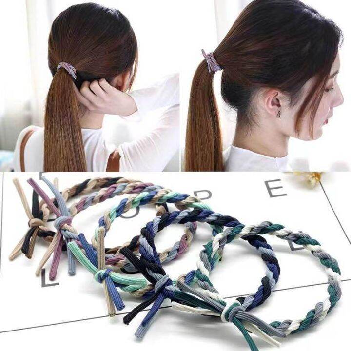 Ikat Rambut Wanita Warna Tali Tambang Impor | Lazada Indonesia