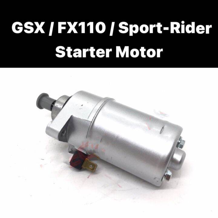 SUZUKI GSX STARTER MOTOR / FX110 / FX 110 / SPORT RIDER / SPORT-RIDER / FD110 / FD 110 / JOYRIDE ...