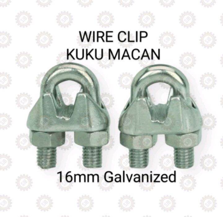 Klem Seling M16 Klem Sling 16mm 5/8 Kuku Macan Wire Clip | Lazada Indonesia