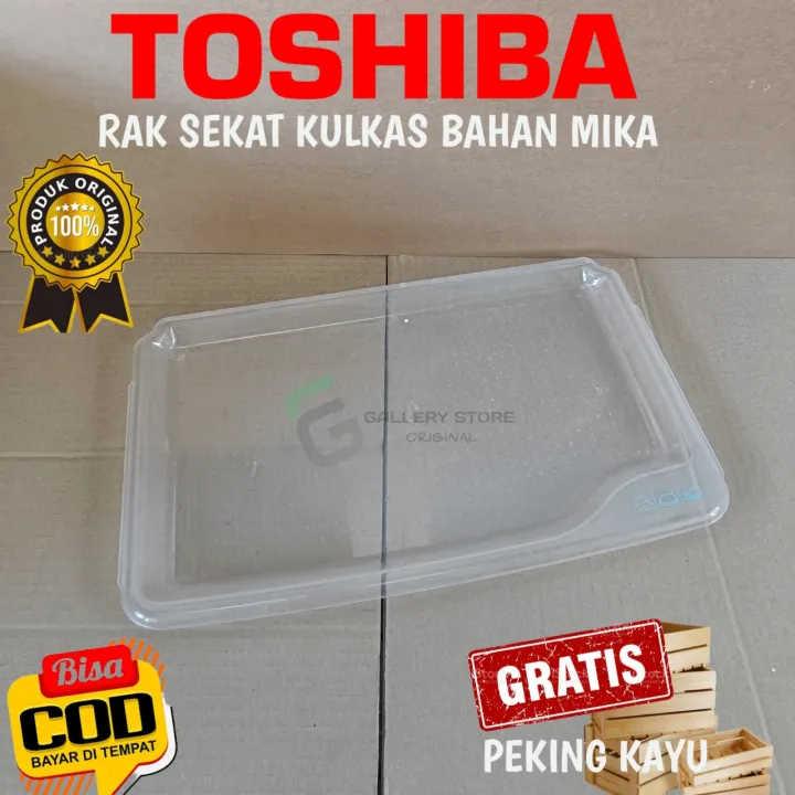 RAK KULKAS TOSHIBA GLACIO RAK SEKAT KULKAS RAK TATAKAN KULKAS ORIGINAL BEKAS | Lazada Indonesia