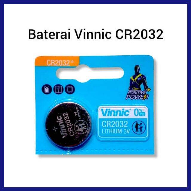 BATERAI BATRE VINNIC CR2032 LITHIUM 3V ORIGINAL | Lazada Indonesia