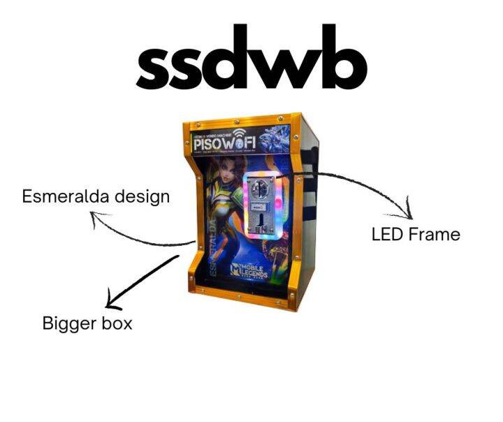 NeonDS Piso Wi-Fi Vendo Machine WVW3 Esmeralda Design | LPB System ...