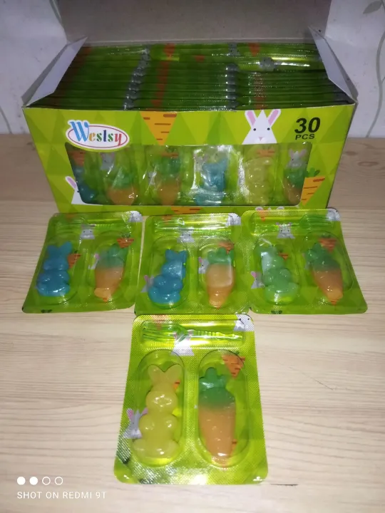 weslsy gummy rabbit 30pcs in a box | Lazada PH