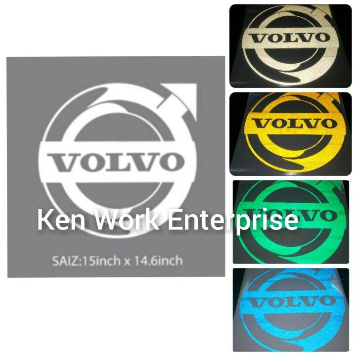 Sticker Volvo side window decal | Lazada