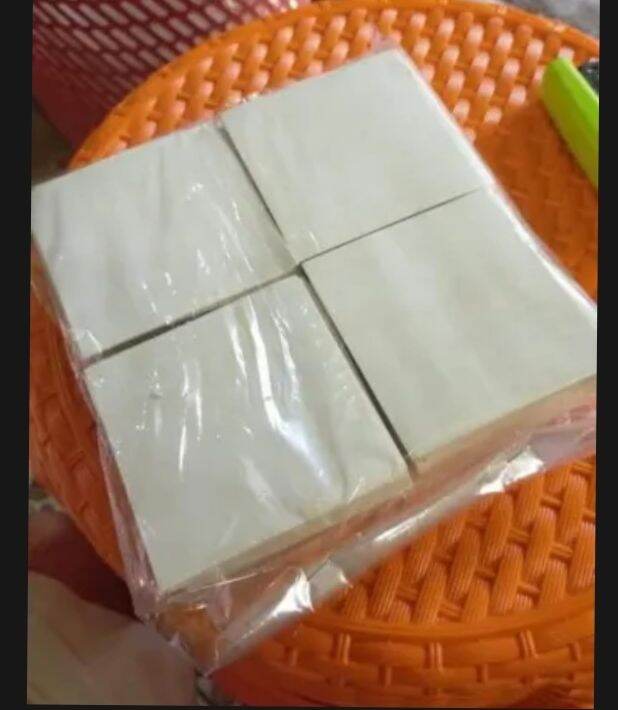 kulit pangsit/kulit pangsit goreng 7 cm isi 100 lembar kemasan 500 grm ...