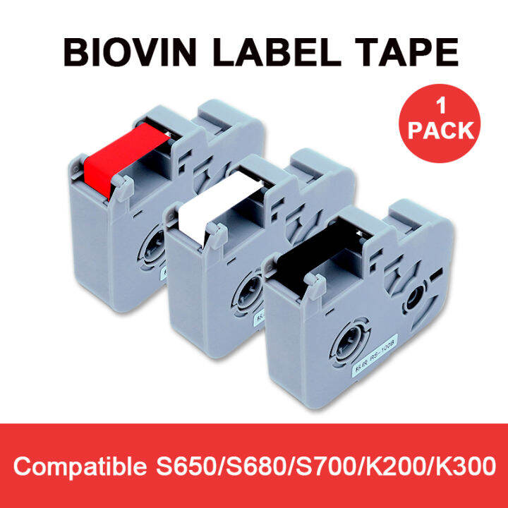 BIOVIN Original Black label Tape RS80B/RS100B for S650/680/K200300 Wire ...