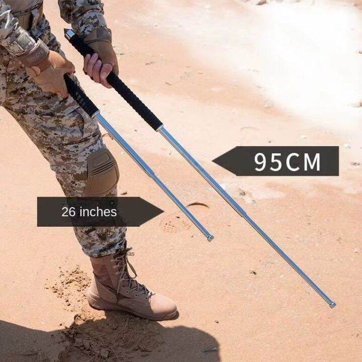 adjustable expandable Telescopic security stick Emergency Camping ...