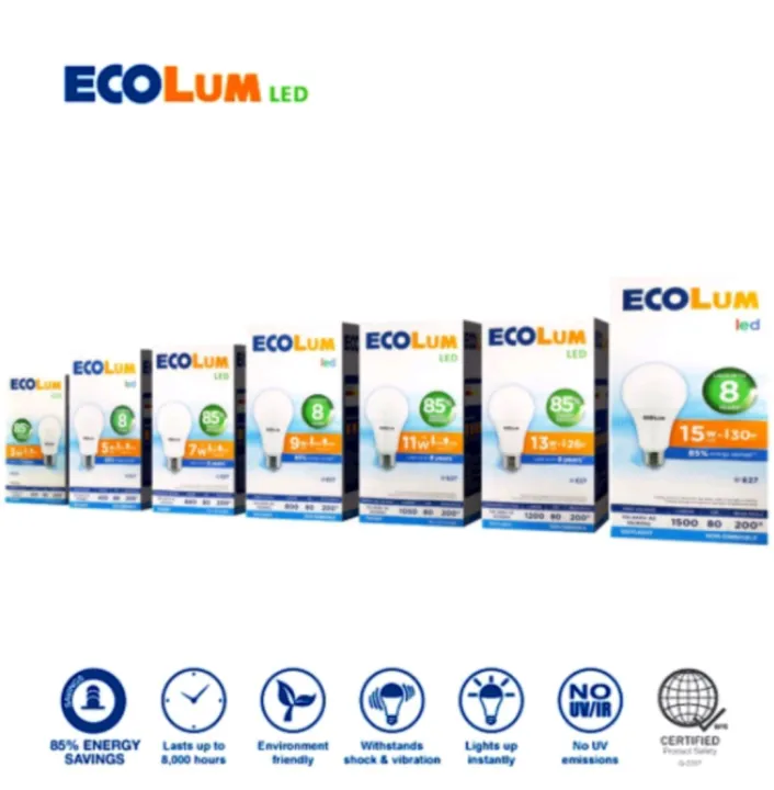 original ecolum led bulbs daylight available !!! | Lazada PH