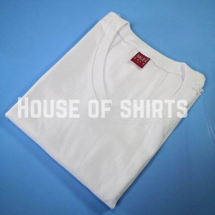 YALEX VNECK PLAIN WHITE T-SHIRT | Lazada PH