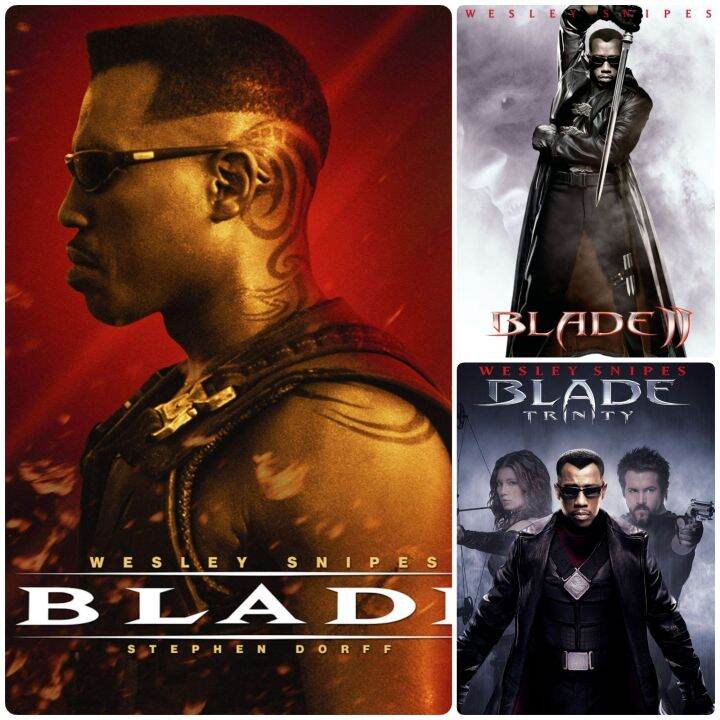 [DVD HD] เบลด พันธุ์ฆ่าอมตะ ครบ 3 ภาค Blade 3-Movie Collection (มีพากย์ ...