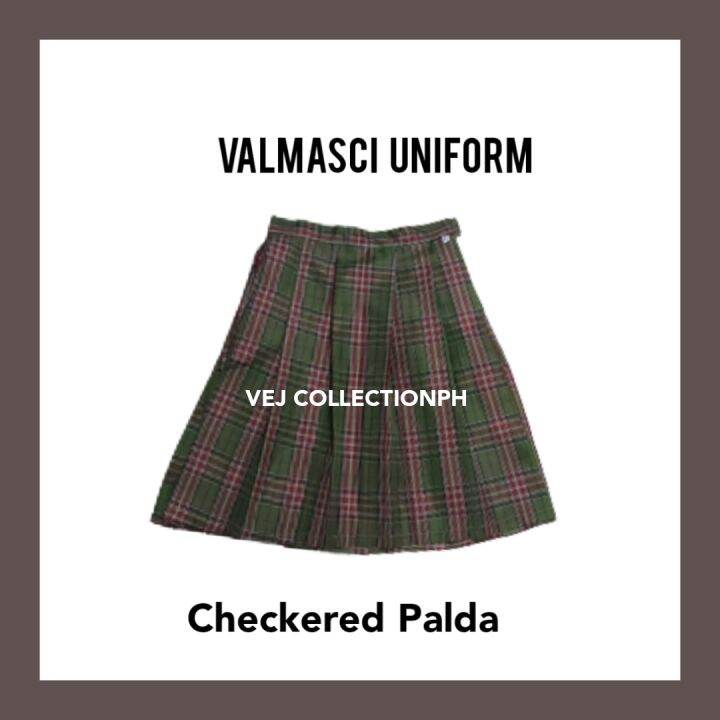 CHECKERED PALDA | UNIFORM PALDA | SKIRT CHECKERED | valmasci | pdm ...