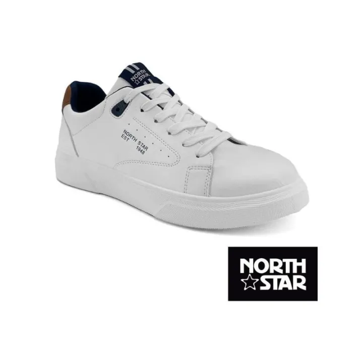 North Star Sepatu Sneaker Pria Tali Afton White | Lazada Indonesia