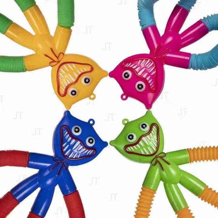 (Take 1 Poppy Chain)Huggy Wuggy Toys Poppy Playtime Toys Pop it Tube ...