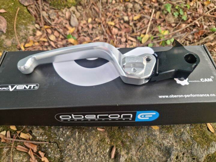 Oberon Adjustable Lever B070 Brake Custom Silver for Harley Davidson ...