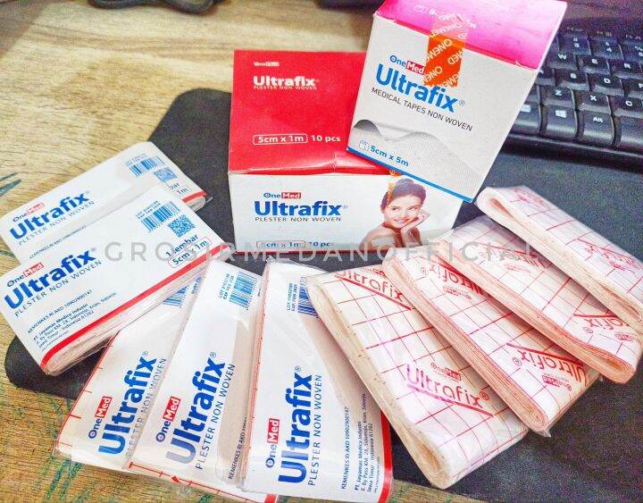 ULTRAFIX PLESTER PENUTUP LUKA ONEMED - LEMBUT TIDAK SAKIT DIKULIT - MUDAH DIGUNAKAN | Lazada ...
