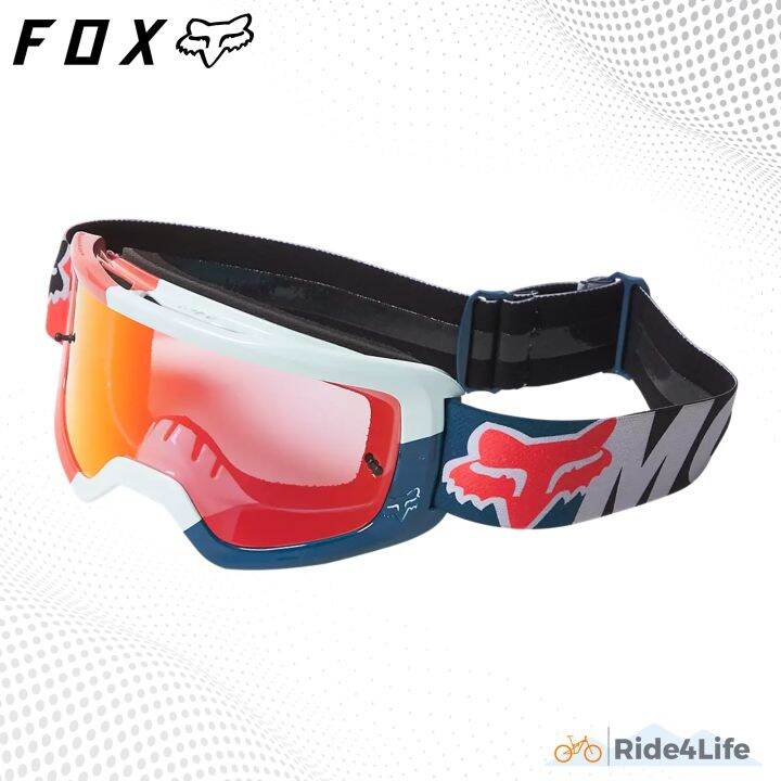 Fox Racing Main Trice Mirrored Goggles for MX/MTB | Lazada PH