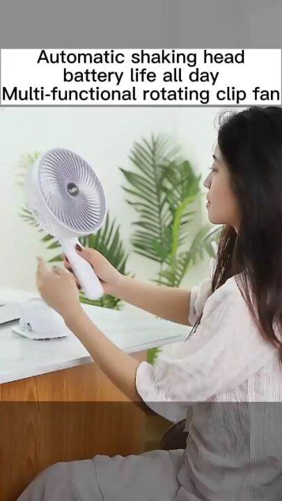 100% Original Mini Electric Fan (Three-speed wind adjustment +usb ...