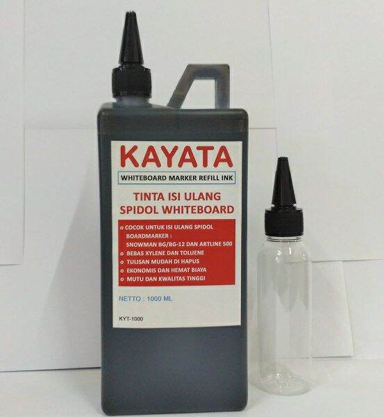 Tinta Refill Spidol Whiteboard Kayata 1Liter | Lazada Indonesia