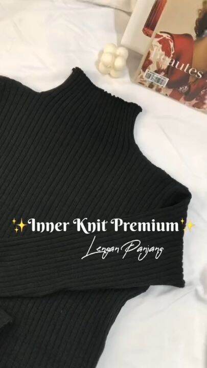 INNER RAJUT TURTLENECK/BAJU DALAMAN RAJUT/KNIT MANSET | Lazada Indonesia
