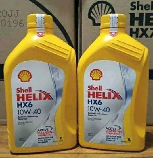 OLI MESIN SHELL HELIX HX6 10W40 1L - PREMIUM MULTI GRADE MOTOR OIL ...