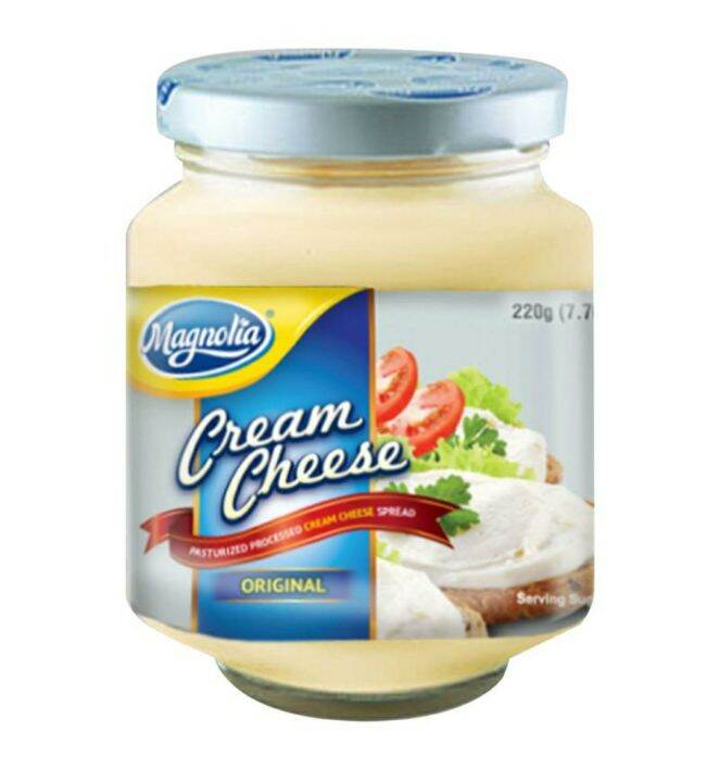 Magnolia Cream Cheese Spread Original 220grams, Pasteurized and ...