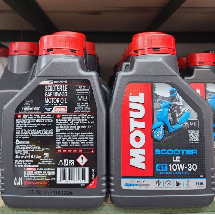 Oil Oli Motul Scooter Matic 10W-30 4T 4 TAK 0,8 Liter Original Motor ...