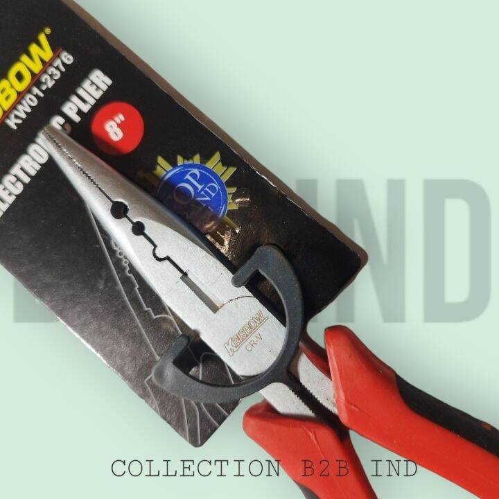 perkakas krisbow tang elektronik plier 20.3 cm krisbow electronic plier 8 inch | Lazada Indonesia