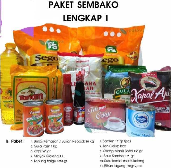 Paket Sembako Lengkap Beras 10 Kg-Murah | Lazada Indonesia