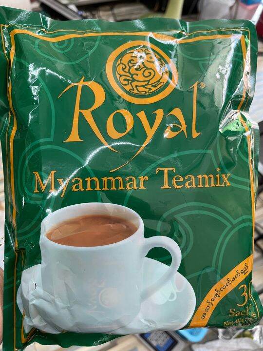 ชานมพม่า royal Myanmar Tea mix 30 ซอง 600กรัม | Lazada.co.th