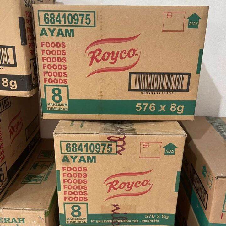 Royco Ayam/Sapi 8gr untuk penyedap rasa isi 1 dus 576 sashet | Lazada Indonesia