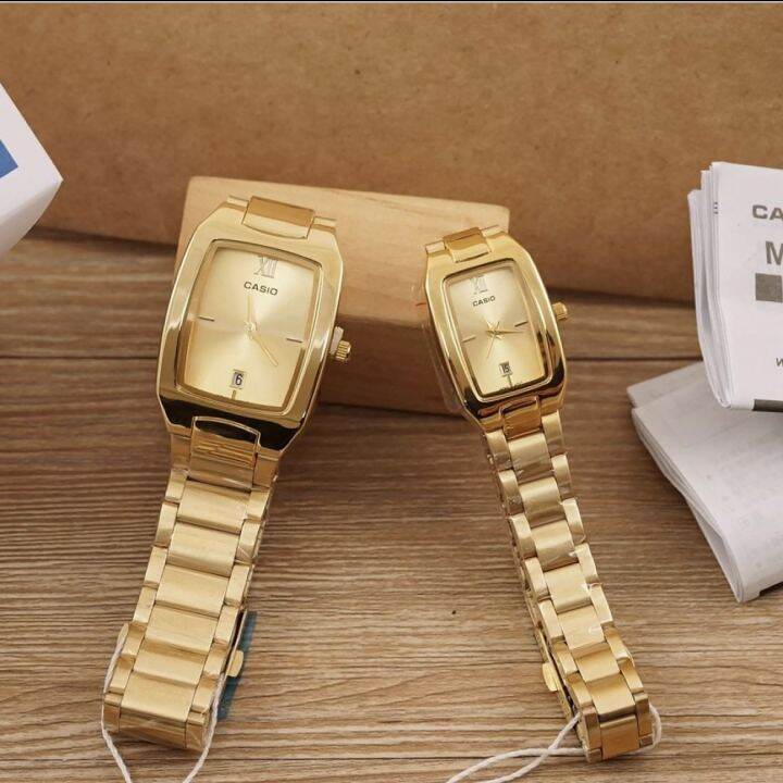 Relo watch 18k gold plated stainless fashion watch for men’s women’s ...