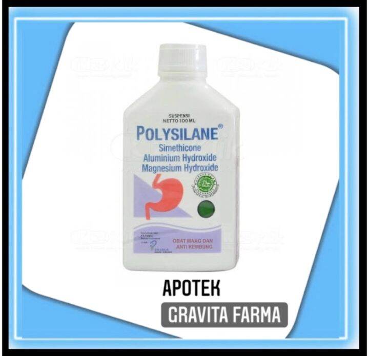 Polysilane Suspensi - Obat Maag Cair | Lazada Indonesia