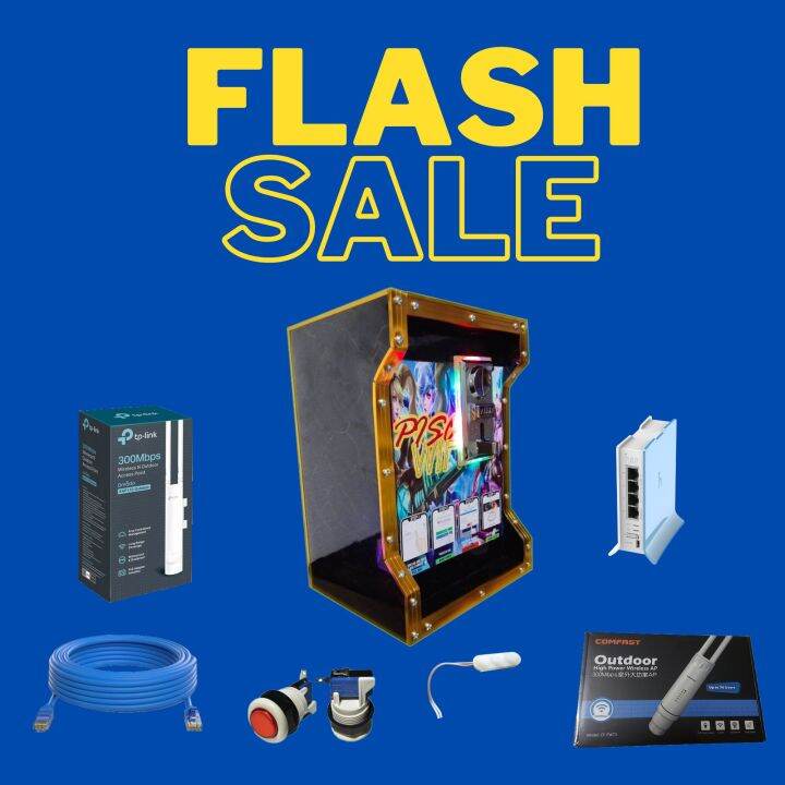 Piso Wifi Vendo Machine Full Set Easy Setup Anti Hack Gaming Priority ...