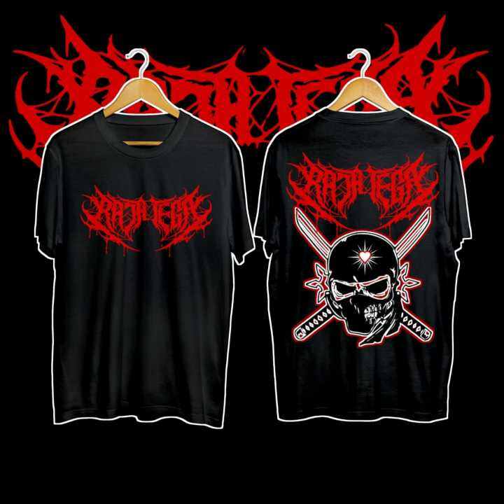 Kaos PSHT Raja Tega Merah Desain 1 Bahan Cotton Combed Premium Sablon ...