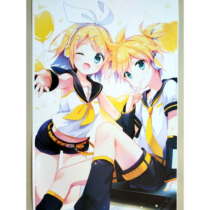 Poster Kagamine Rin Len 1 Vocaloid Merchandise | Lazada Indonesia