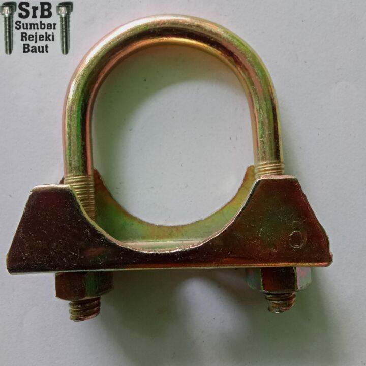 Klem Knalpot 1 1/2 Inch U Bolt Clamps Harga Satuan | Lazada Indonesia