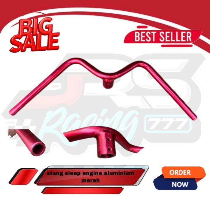 Stank Stang sleep engine alumunium merah tebal ringan stank drag motor ...