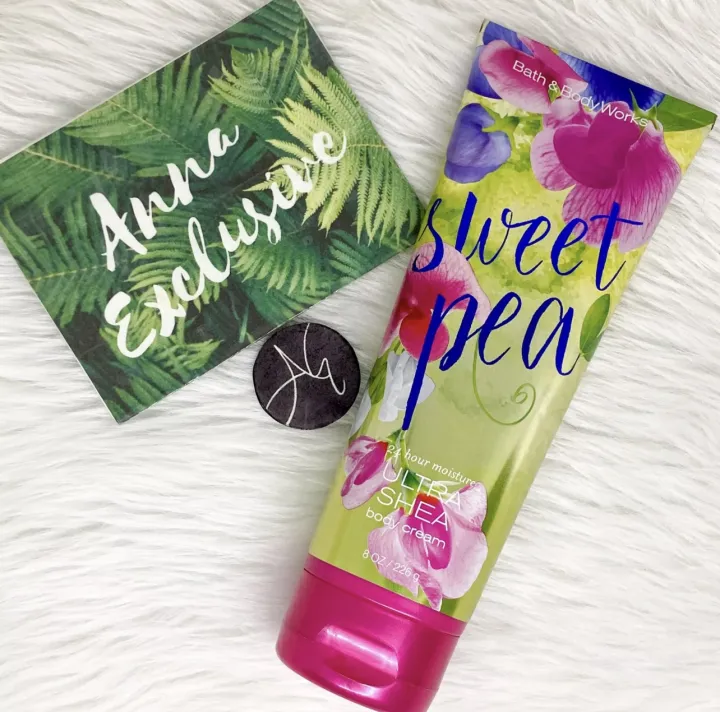 Authentic Bath And Body Works Sweet Pea Ultra Shea Body Cream Lazada Ph