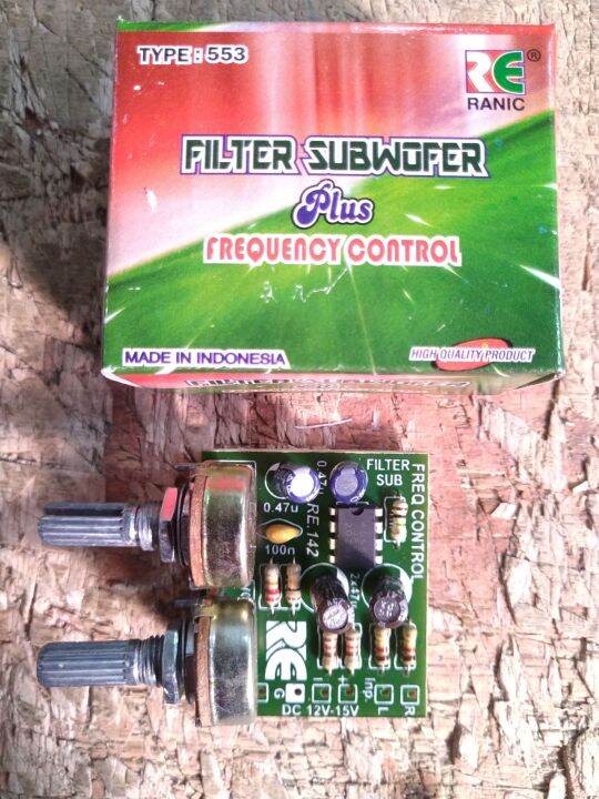Kit Filter Subwoofer Plus Frekuensi Control | Lazada Indonesia