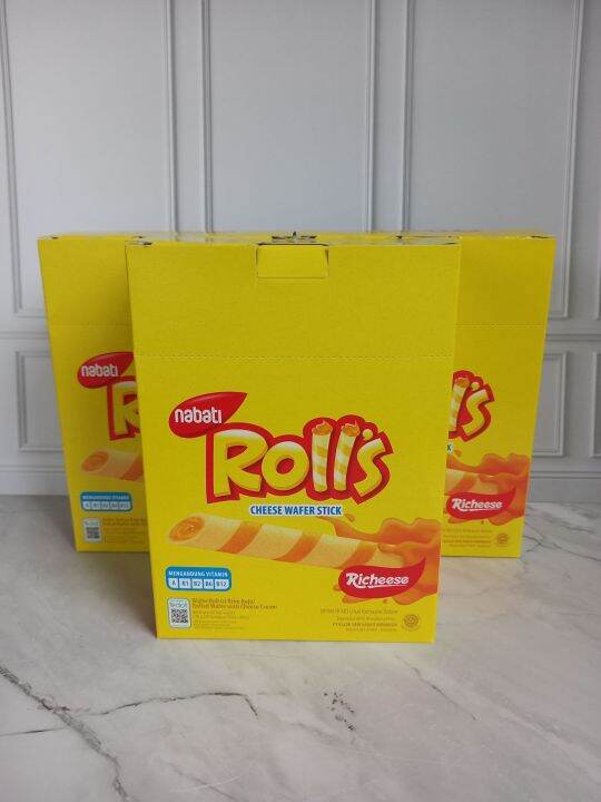 nabati cheese roll wafer stick (isi 20bungkus/box) | Lazada Indonesia