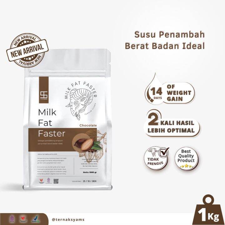 Premium Susu Etawa Rasa Cokelat Penggemuk Ideal Berat Badan | Lazada ...