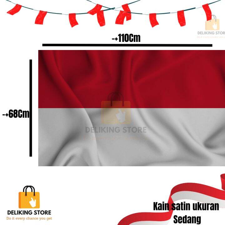 Bendera merah putih Bendera Indonesia ukuran sedang | Lazada Indonesia