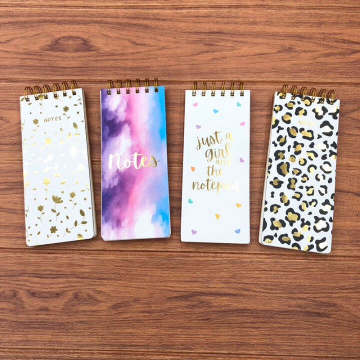 Spiral Long Notepad Memo Pad Lengthwise Notes Note | Lazada PH