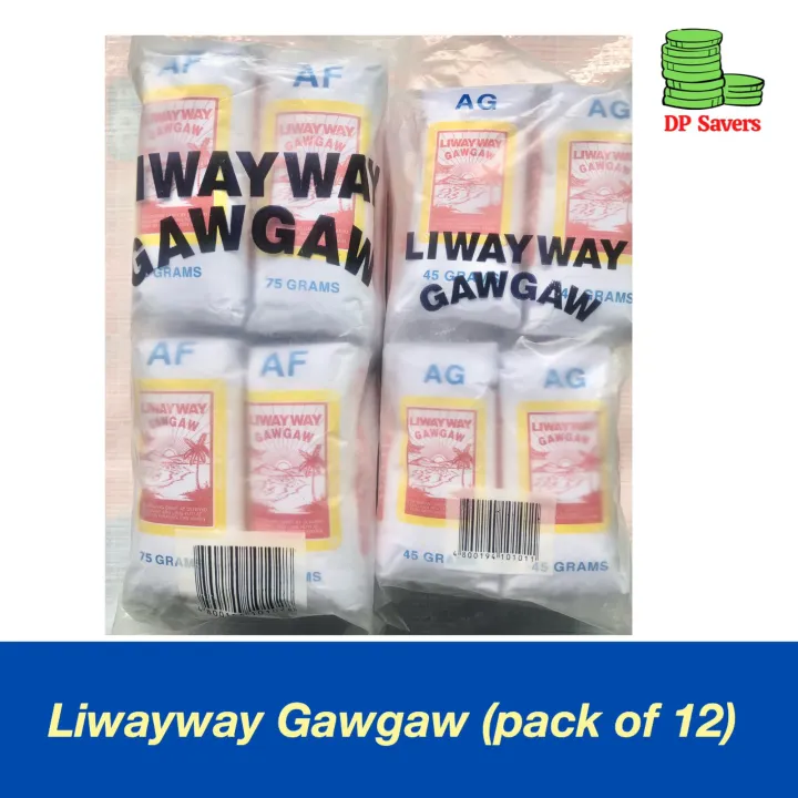 Liwayway Gawgaw Per Pack of 75g & 45g | Lazada PH