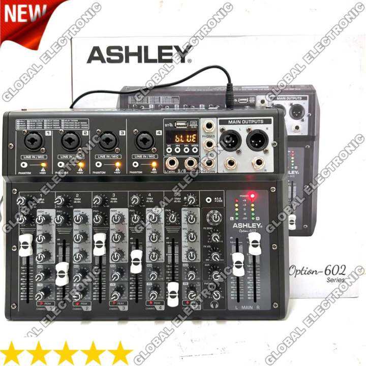 Mixer Ashley Option 402 / Option 602 Original 4 or 6 Channel PC Soundcard - Soundcard 402 ...