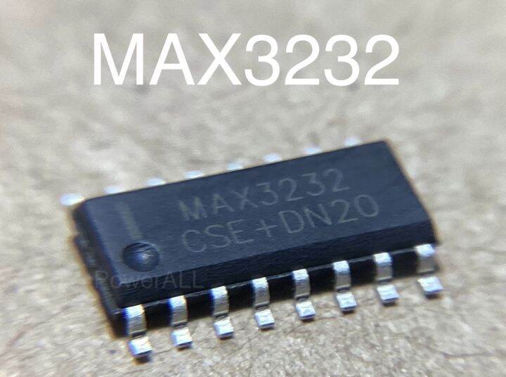 MAX3232 SOP-16 MAX3232CSE MAX3232ESE 3232 SMD Multichannel RS-232 Line Driver and Receiver ...