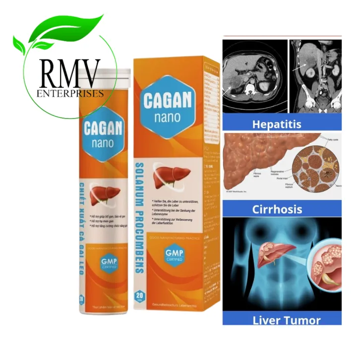 CAGAN NANO Effervescent Tablet for Kidney Hepatitis ABC, Cirrhosis ...