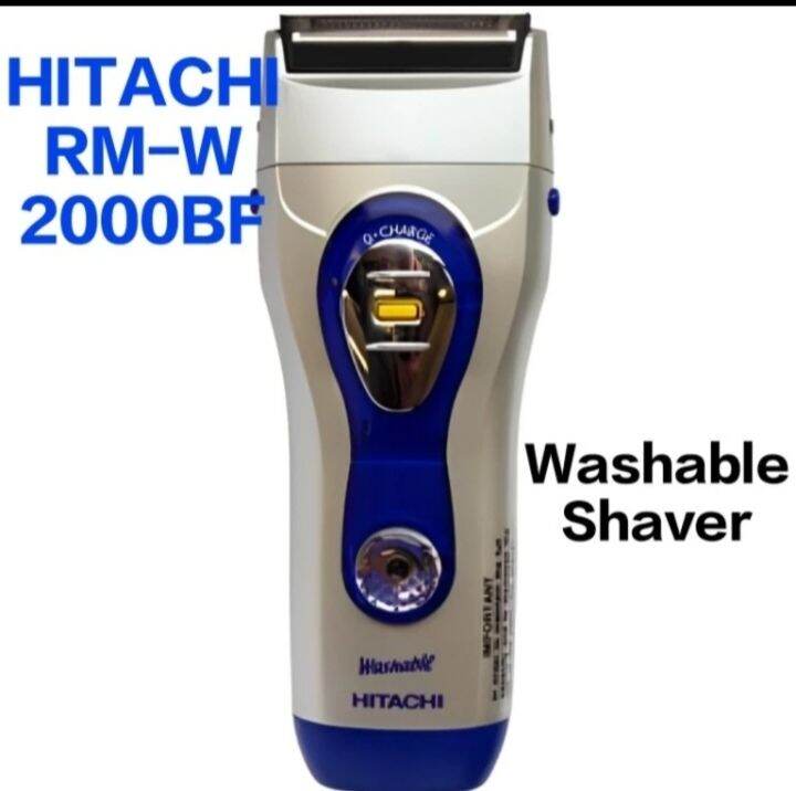HITACHI SHAVER RM W 2000BF RARE TAHAN AIR RECHARGEABEL | Lazada Indonesia