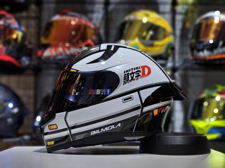 Original Bilmola Initial D AE86/Redsuns Full Face Helmet | Lazada