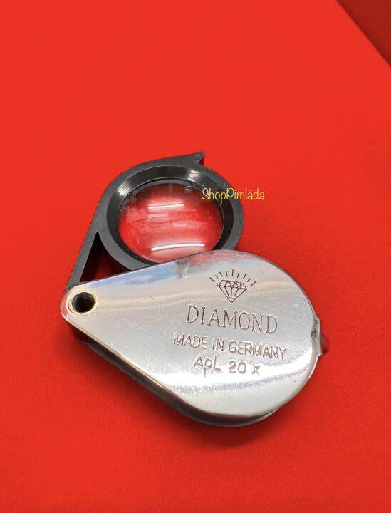 กล้องส่องพระ สแตนเลส DIAMOND MADE IN GERMANY APL 20X | Lazada.co.th